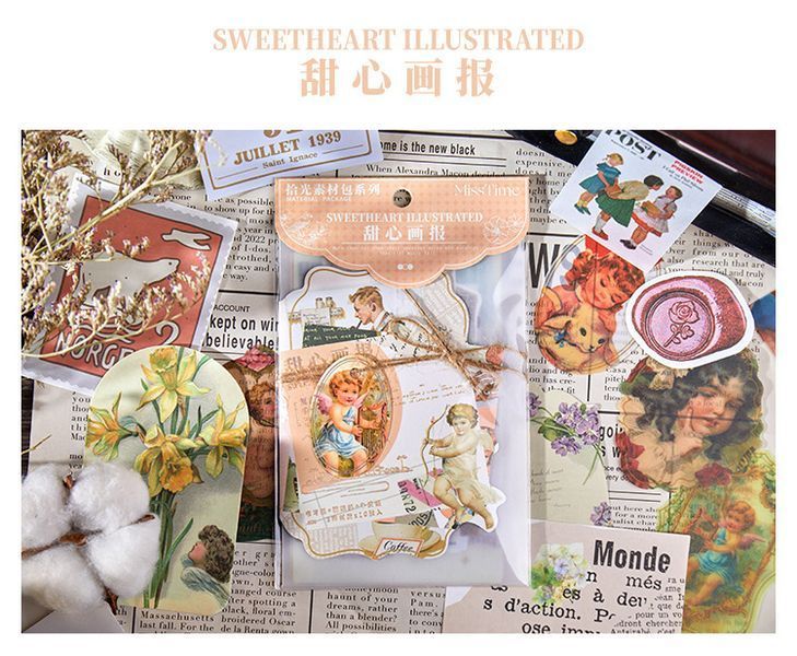 Купити Вінтажний Набір Miss Time "Sweetheart Illustrated" 20879 в ...