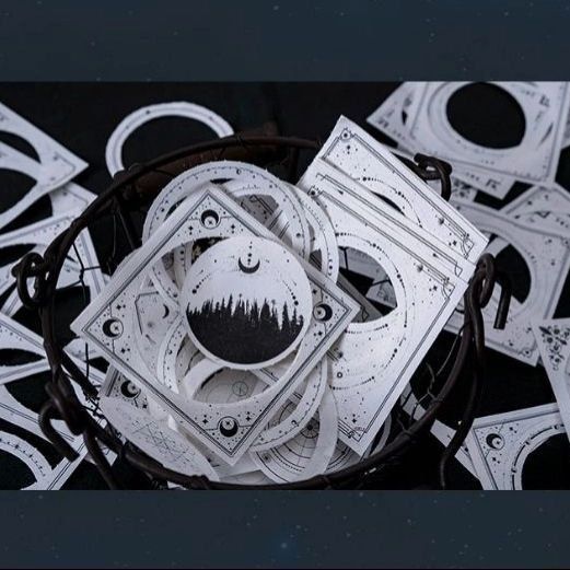 Купити Перфаровані папірові рамочки "Constellation Theory" HGD-XYJM005 ...