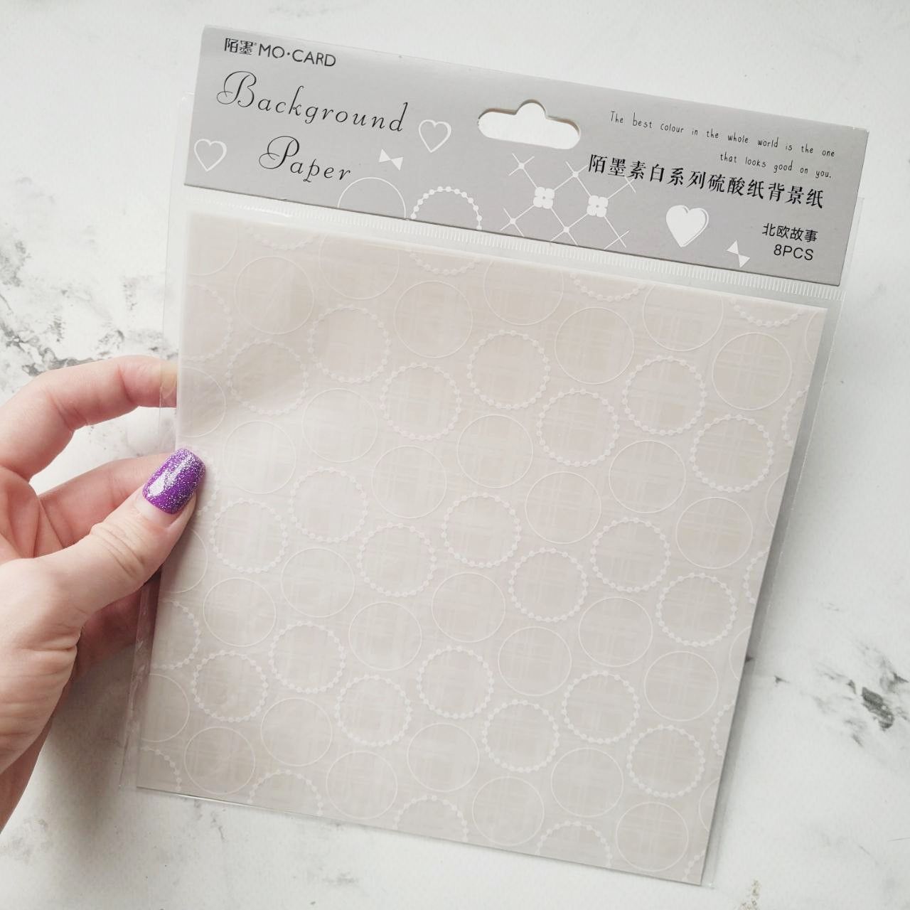 Купити Калька Mo-Card "Background Paper IІ" 16 листів. 6607113 в ...